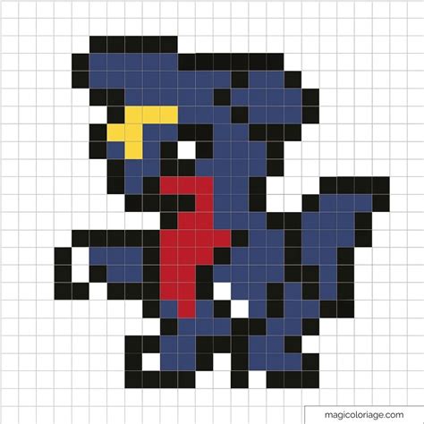 Umbreon Pixel Art Simplified Design For Pokémon Fans