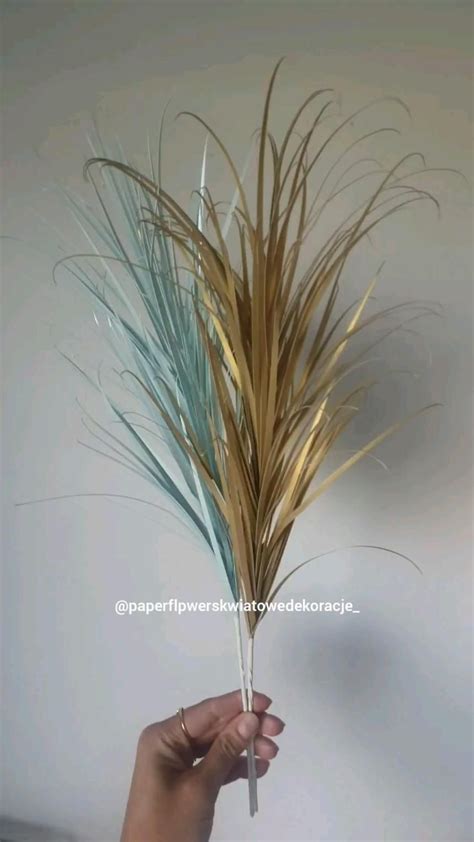 Paper Pampas Grass Template Artofit
