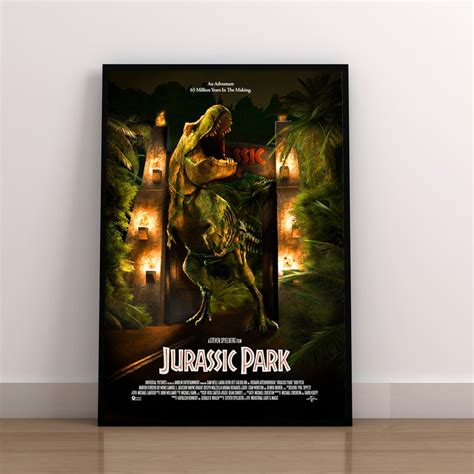 Jurassic Park Poster Wall Art Wall Prints Home Decor Classic Matte
