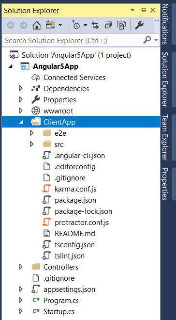 Angular App Structure Talking Dotnet