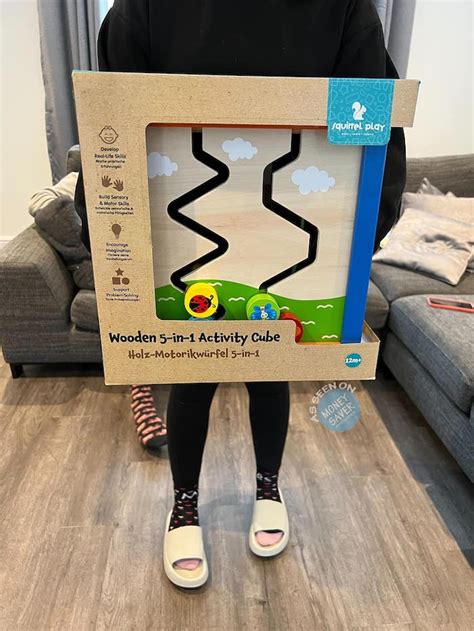 5 In 1 Wooden Activity Cube At Smyths Money Saver Online
