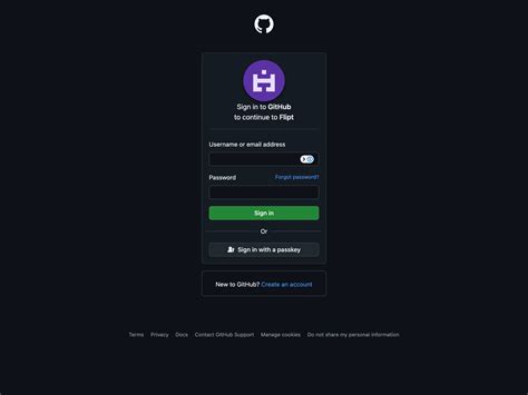 Login With Github Flipt