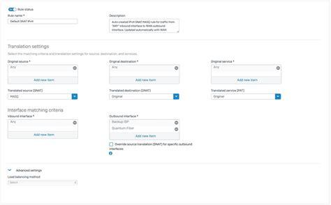only allow certain devices to use backup isp when primary isp is down discussions sophos