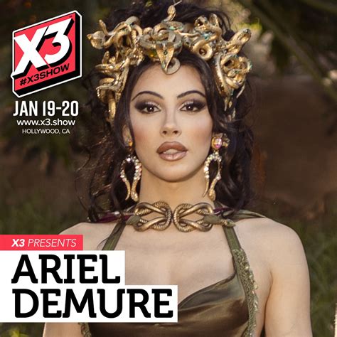 All Adult Network Ariel Demure Set To Bring Gorgons And Goddesses To X3