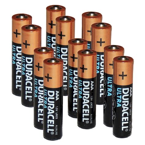 Duracell Ultra LR03/AAA (Micro) 12 Batterien 1,5V | kabika.de