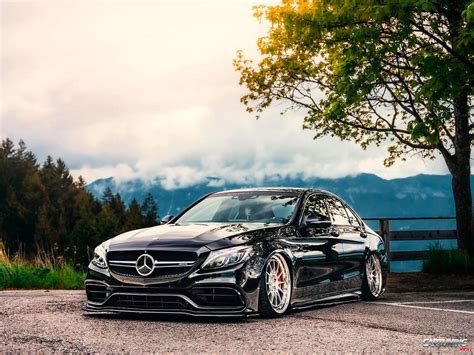 Stance Mercedes C63s Amg W205 Front
