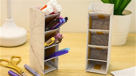 How To Make Pen Holder Diy Pen Holder Youtube