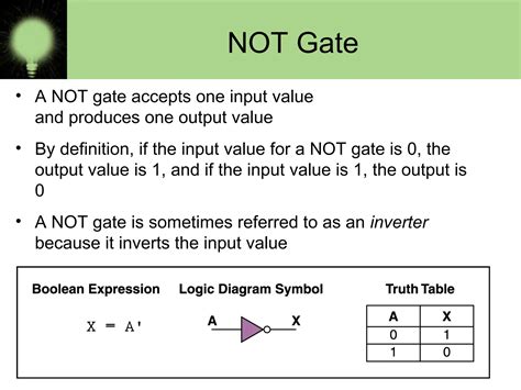 Logicgates Basic Logic Gates And Or Nand Notppt