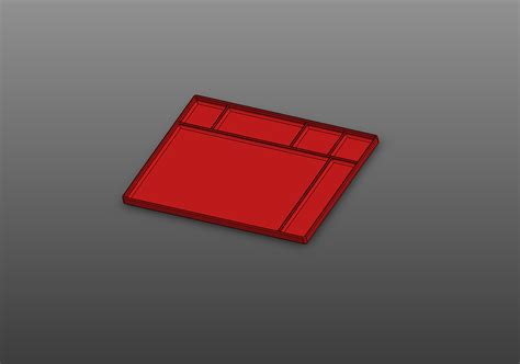 Large Work Tray By Cluadius Download Free Stl Model