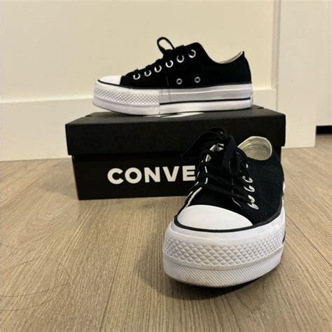 Platform Low Top Black Converse Platform Converse Low Top Platform