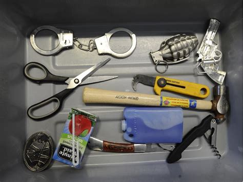 Knives Sharp Objects Top List Of Items Seized From Ottawa Airport