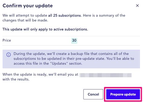 bulk update subscriptions with the multi select tool recharge