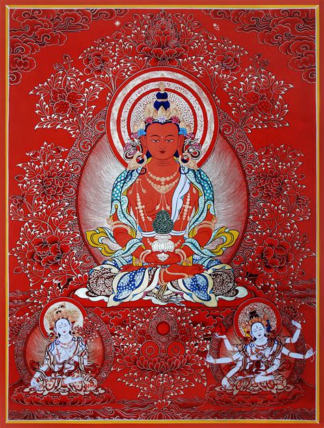 Amitayus Buddha The Tibetan Deity Of Longevity Wisdom And Blessing