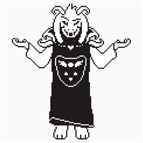 Undertale Asriel By Hallowedflux Undertale Art Undertale Pixel Art