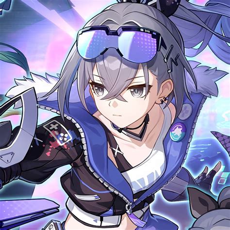 Silver Wolf Ilustrasi Karakter Ilustrasi Animasi