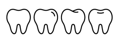 Tooth Outline Clip Art