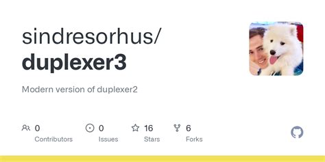 Github Sindresorhus Duplexer Modern Version Of Duplexer