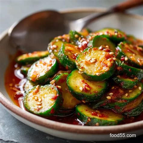 Oi Sobagi Fresh Fast Cucumber Kimchi Recipe Food55