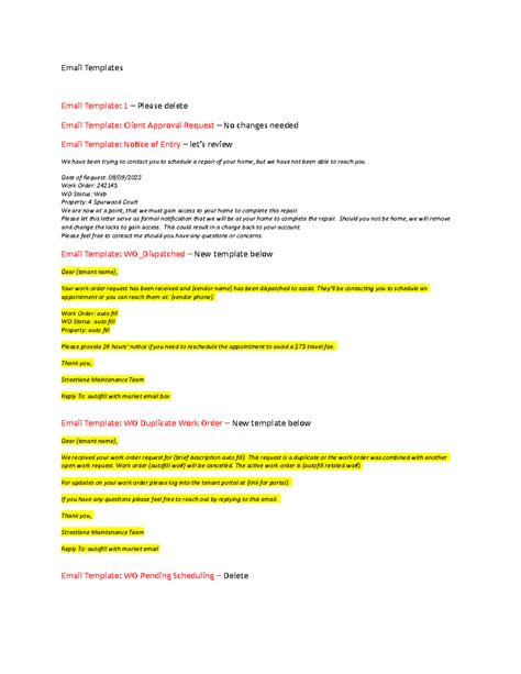 Email Templates Example Of Process Email Templates Email Template