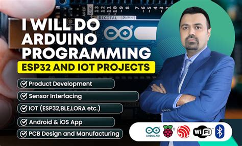 Arduino Programming And Esp32 And Iot Projects By Humza4552 Fiverr