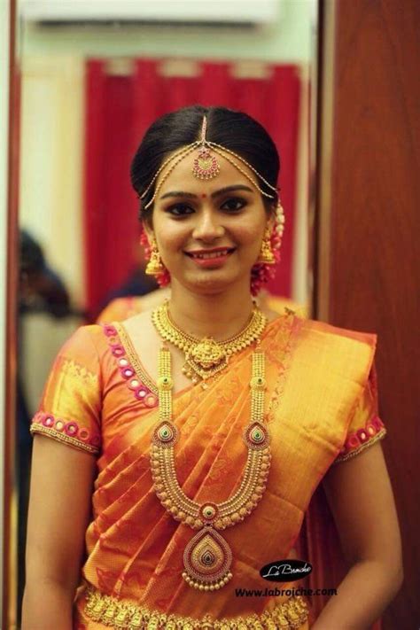 Pin By Arunachalam On Sarees Design Bridal Beauty Bride Saree Styles