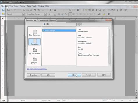 Libreoffice Writer Introduction To Templates Artofit