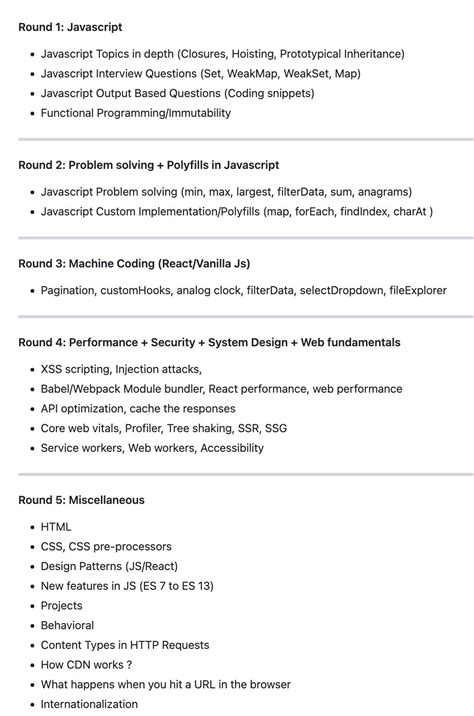 React And Javascript In Depth Preparation Sreerag P S