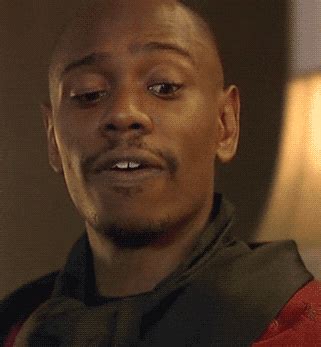 Dave Chappelle Flirty Lip Bite 