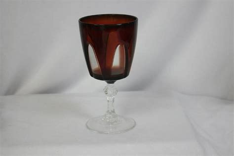 A Ruby Cut Glass Cup Aug 10 2019 Lakeland Antique Bazaar In Fl