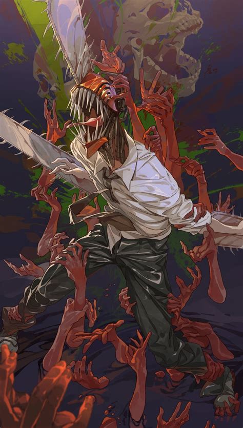 Denji And Eternity Devil Chainsaw Man Drawn By Hxxg Danbooru