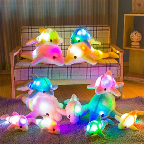 Cute Luminous Dolphin Plush Toy Kawaii Fashion Shop Cute Asian