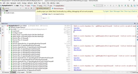 Unable To Resolve Dependency For ‘appdebugcompileclasspath‘ Could Not Resolve Comandroid