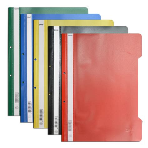 Dosar Plastic Cu Sina Si Gauri Foi Hartie A4 Exxo Papetariero