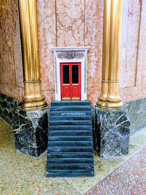 Where To Find Tiny Doors Hidden In Atlantas Big Attractions