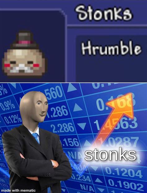 Stonks Rterrariamemes