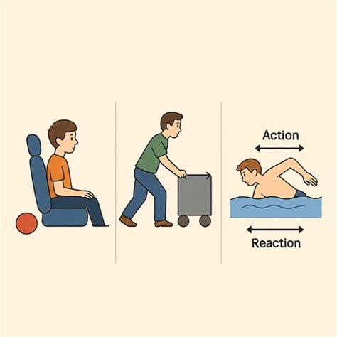 قوانین نیوتن به زبان ساده مثال‌های کاربردی مدرسه فیزیک