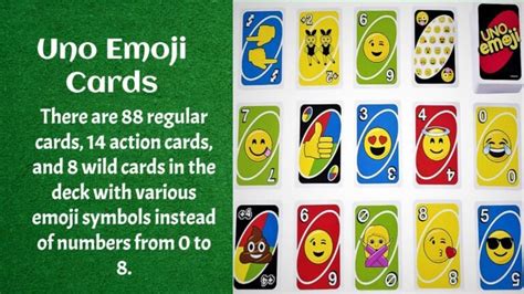 The Uno Emoji Rules And Cards