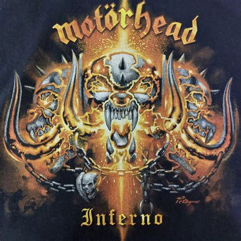 Motorhead Inferno Black Tour T Shirt Etsy