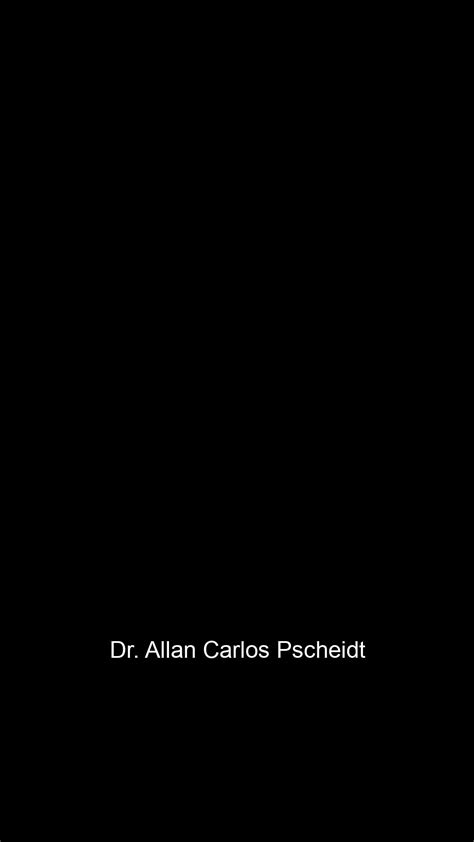 Palestrante Dr Allan Carlos Pscheidt