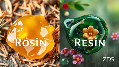 Rosin Vs Resin Understanding The Differences And Uses
