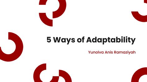 My Journey Of Adaptability