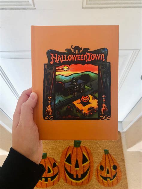 Halloweentown Book Notebook 6x8 Hardcover Fall Halloween Autumn