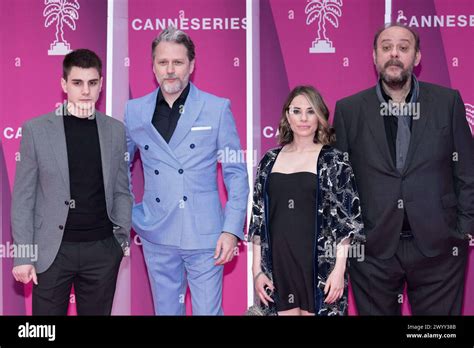 Cannes France 08th Apr 2024 Lazar Tasic Dragan Mićanovic Milica Gojkovic And Ljubomir