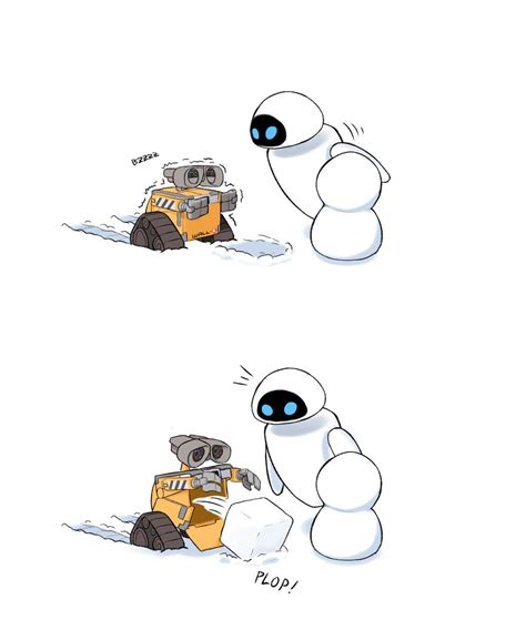 Wall E And Eve Wall E Drawn By Roviahc Danbooru