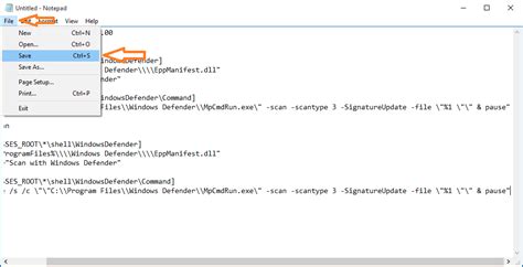 Add Scan With Windows Defender In Right Click Menu Of Windows 10