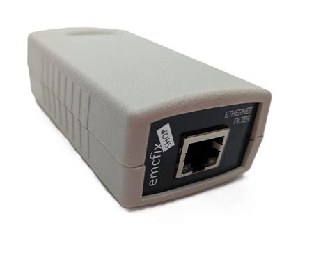 Cased Ethernet In‑line Emc Filter Rj45 Noise Suppressor Common And Di