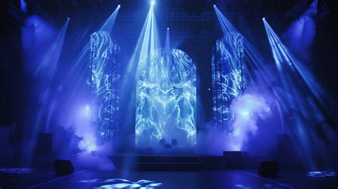 4k Stage Lighting Design Video Multiple Screens Youtube