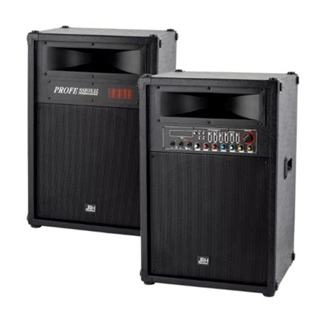 Set 2 Boxe Jrh 2035 Profesional 13 Equlizator Microphone Si Telecomanda Emag Ro