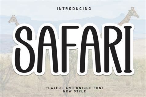 Safari Windows Font Free For Personal