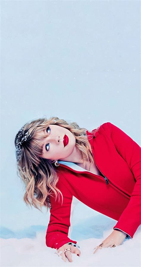 Taylor Swift Red Photoshoot Wallpaper